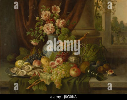 Franz Hohenberger - Opulent still life with flowers Stock Photo - Alamy