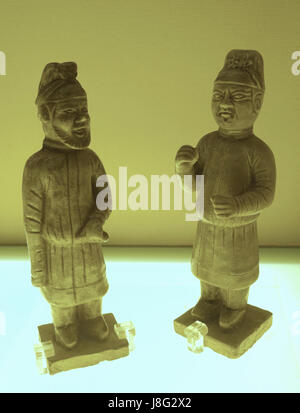 China: A ceramic horse from a tomb in Henan Province, Tang Dynasty (618 ...