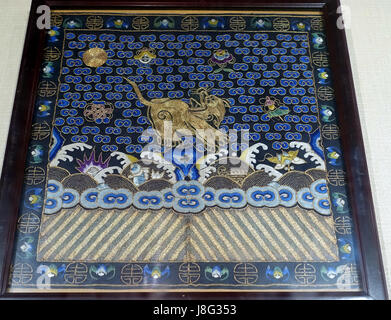 The Mandarin square, displayed at the Sichuan University Museum in ...