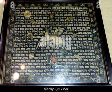 The Mandarin square, displayed at the Sichuan University Museum in ...