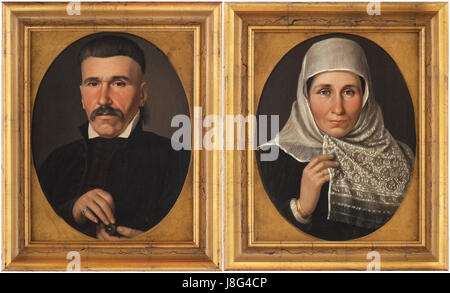 Misu Popp - Portretul familiei Jinga din Sacele Stock Photo - Alamy