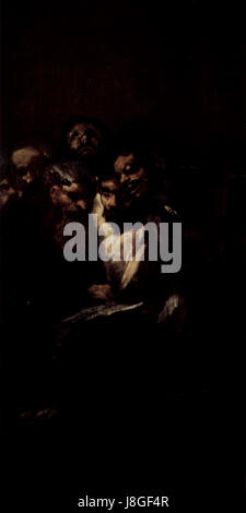 Hombres leyendo por Goya Stock Photo - Alamy