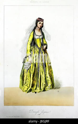 Gagarin. A Georgian princess Stock Photo - Alamy