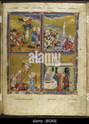 An illuminated Haggadah is a Jewish text used during Passover to guide ...