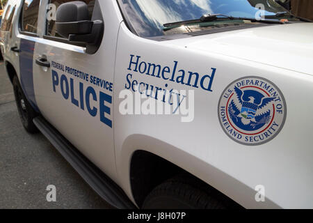 federal protective service police suv vehicle part of the department of ...