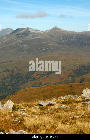 summit, valley, climax, peak, scotland, slope, mountain, mountains ...