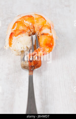 restaurant, shrimp, seafood, tails, slice, scampi, salad, restaurant ...
