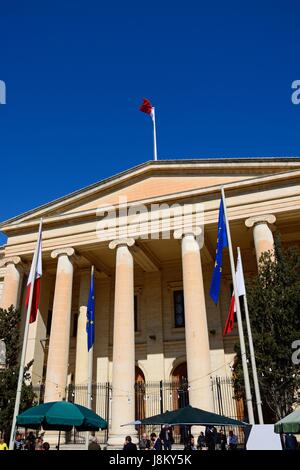 The Courts of Justice building Republic Street Valetta Malta showing ...