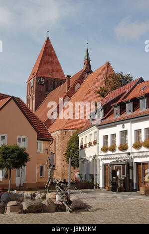 marienkirche in grimmen Stock Photo - Alamy