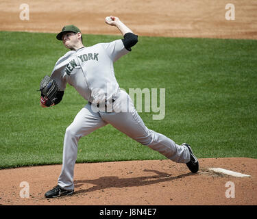 New York Yankees' Jonathan Holder during a spring training baseball ...