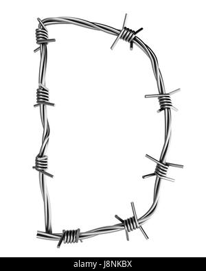 writing, font, typography, metal, wire, twisted, spike, alphabet Stock ...