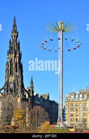 Sky Flyer fairground ride Stock Photo - Alamy