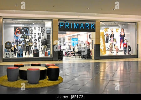 Primark clothing store in Lakeside shopping mall with seasonal ...
