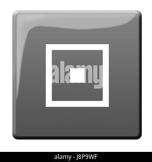 symbolic, switch, out, button, dot, pictogram, symbol, pictograph ...