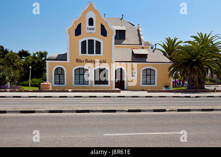 Altes Amtsgericht court house, Swakopmund, Namibia, Africa Stock Photo ...