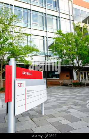 SAS Hall, home of Department of Mathematics and Department of ...