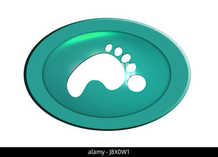 foot, toe, track, button, copy, pictogram, symbol, pictograph, trade ...