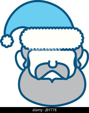 Faceless santa claus vector illustration Stock Vector Image & Art - Alamy