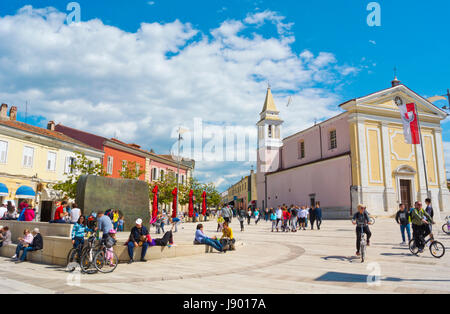 europe croatia istria porec a view of the town centre Stock Photo - Alamy