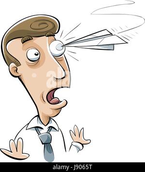 cartoon paper airplane Stock Vector Image & Art - Alamy