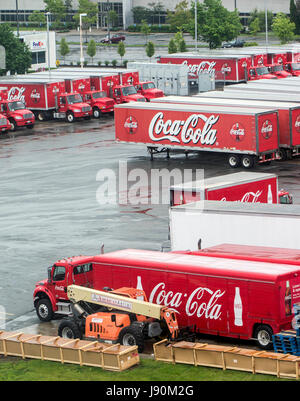 May 29, 2017 - Needham, Massachusetts, U.S. - The Coca Cola Bottling ...