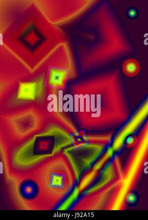 play of colours lines abstract circles colour complete perfect colors ...
