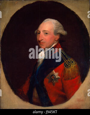 This 18th-century portrait depicts the Duke of Chandos in regal attire ...