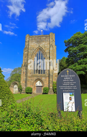 UK, South Yorkshire, Sheffield, Beauchief Abbey Farmhouse Stock Photo ...
