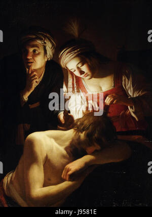 'Samson and Delilah' is a biblical story depicted in art and literature ...