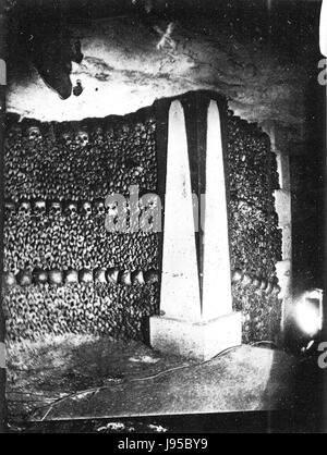 Nadar's photographs of the Catacombs of Paris are iconic in the history ...