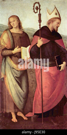 Pietro Perugino, a renowned Italian Renaissance painter, is known for ...
