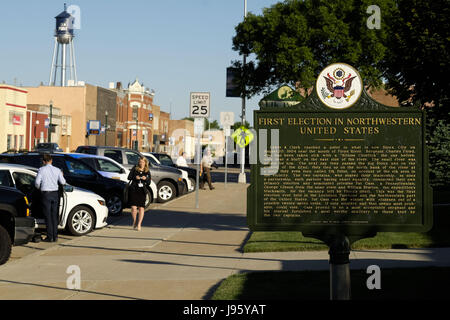 Elk Point, SOUTH DAKOTA, USA. 5th June, 2017. ABC News national Stock ...