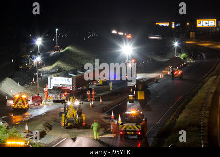 Road highway construction expansion dual road improvement on expanding ...
