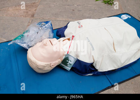 CPR manikin (aka Resusci Anne, Rescue Anne, Resusci Annie, CPR Annie ...