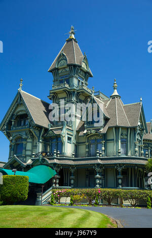 The Carson Mansion, Ingomar Club, Eureka, California Stock Photo - Alamy