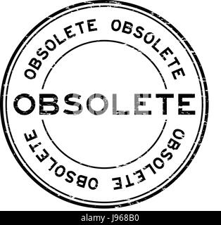 obsolete stamp. obsolete sign. round grunge label Stock Vector Image ...