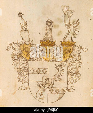This image shows a representation of the coat of arms (Wappen) of ...
