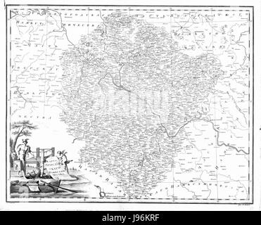 This map from 1792 shows the Namestnichestvo of Kiev, an administrative ...