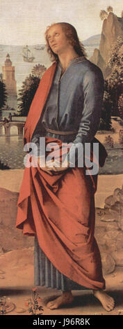 A work by Pietro Perugino, an Italian Renaissance painter, known for ...