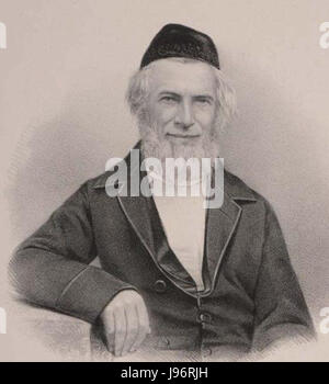 Portrait of Rabbi Jakob Ettlinger Stock Photo - Alamy