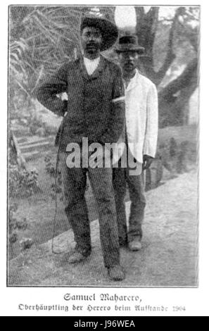 Samuel Maharero 1904 Stock Photo - Alamy