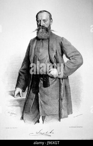 Smolka 1861 Litho Stock Photo - Alamy