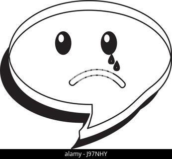 speech bubble crying comic character Stock Vector Image & Art - Alamy