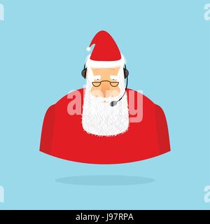 Santa Claus call Center. Santa responds to phone calls. Customer ...
