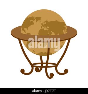world map drawn on aged paper Stock Vector Image & Art - Alamy