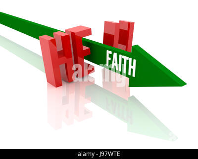 3d illustration - Concept Of Word Hell In Fire Stock Photo - Alamy