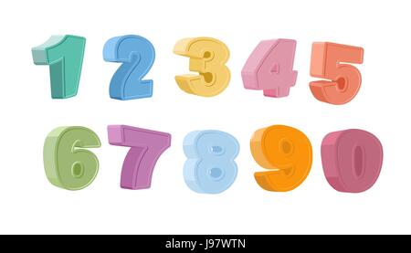 Zero Cute fun colorful figure in the form of cartoon characters for ...