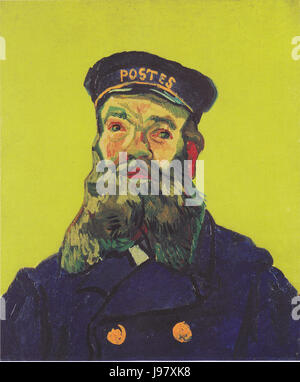Portrait of postman Joseph Roulin, Vincent Van Gogh Stock Photo - Alamy