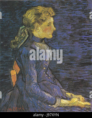Adeline Ravoux. Vincent van Gogh. 1890 Stock Photo - Alamy