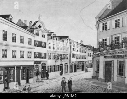 Ravensburg Gespinstmarkt nach 1860 Stock Photo - Alamy